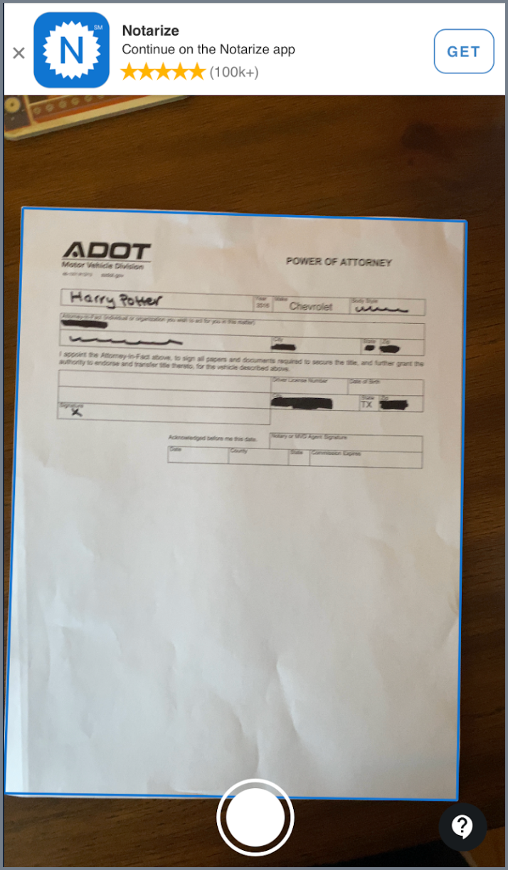 Scan Documents Using A Mobile Device Proof Help Center