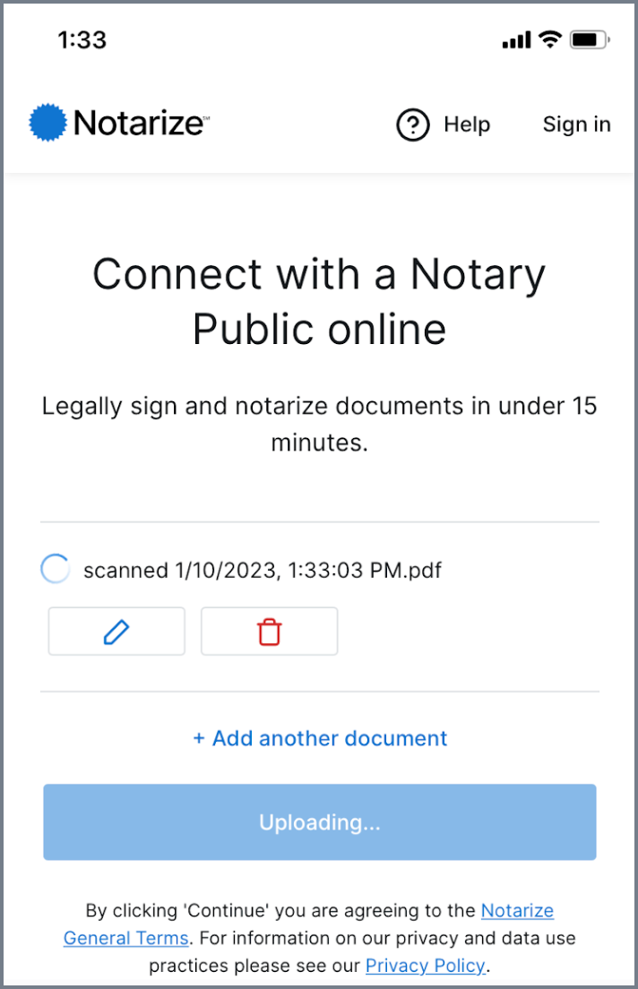 Scan Documents Using A Mobile Device Proof Help Center