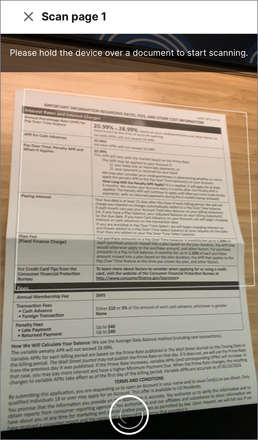 Scan Documents Using A Mobile Device Proof Help Center