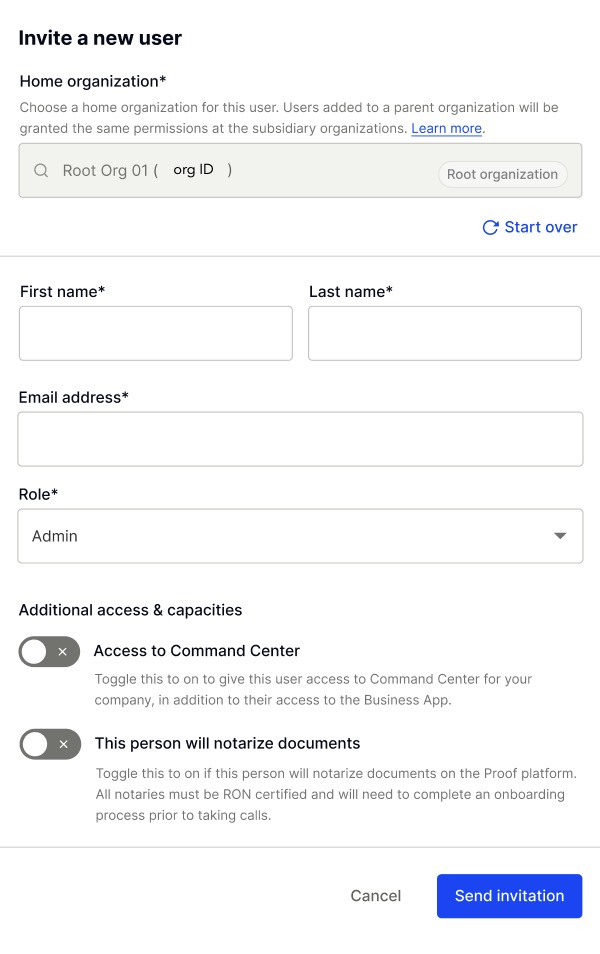 User Roles in Command Center – Proof Help Center