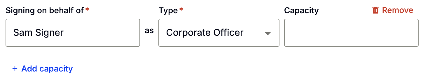 Add a representative signer – Proof Help Center
