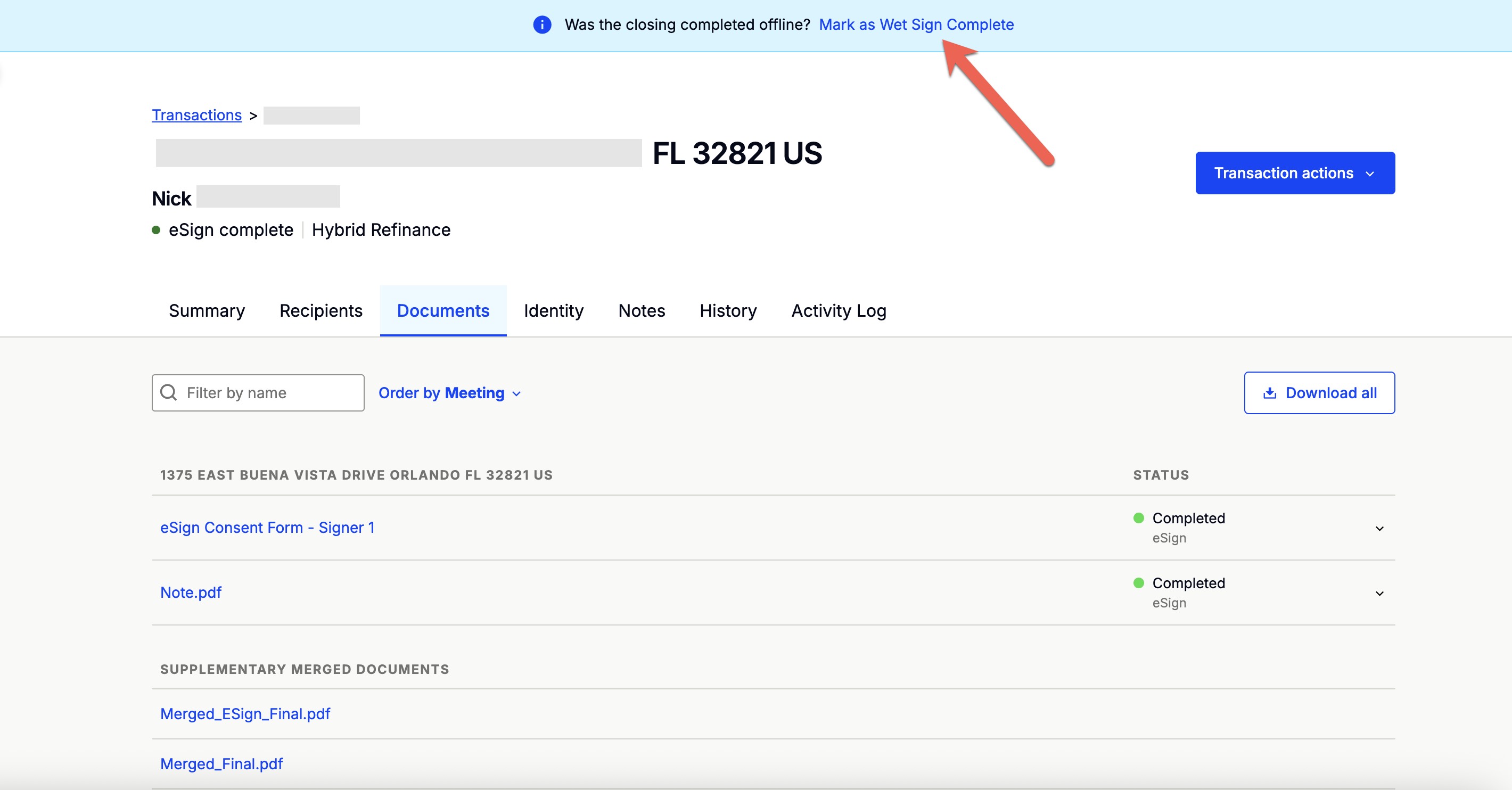 Mark Wet-Signed Documents Complete – Proof Help Center