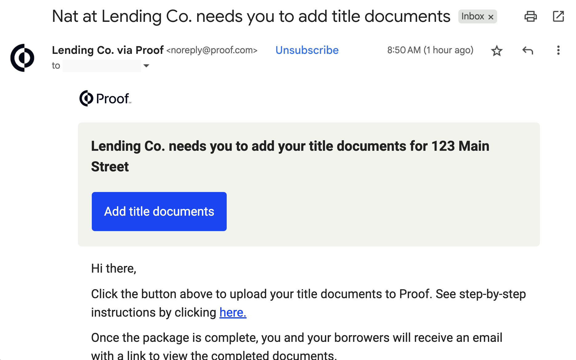 Upload title documents to a Collab closing – Proof Help Center
