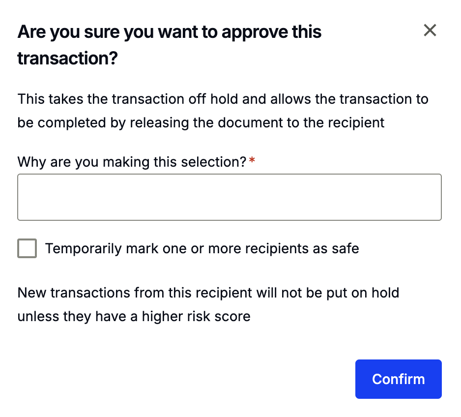 Review on-hold transactions with Defend Risk Routing – Proof Help Center