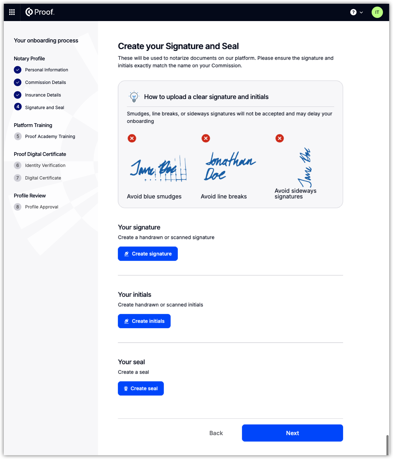 Create an In-House Notary Account – Proof Help Center
