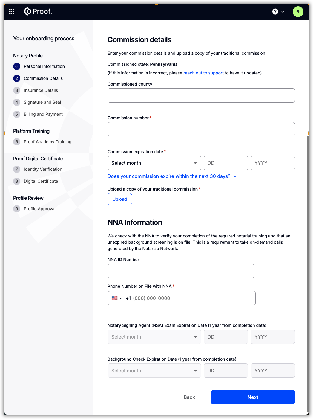 Create an On-Demand Notary Account – Proof Help Center