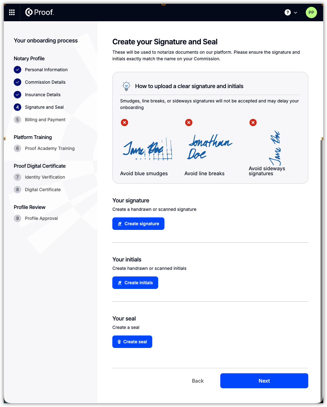 Create an On-Demand Notary Account – Proof Help Center
